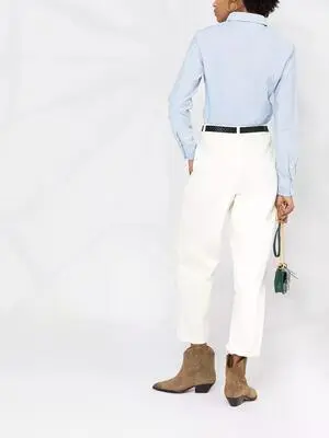 Polo Ralph Lauren Logo-embroidered Oxford Shirt - Blue