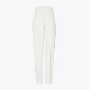 Tory Burch Cotton Twill Pant - Soft White