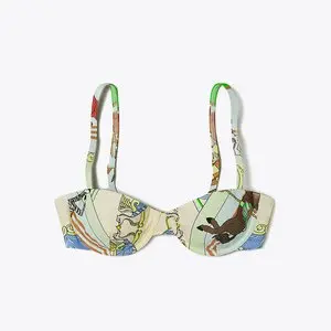 Tory Burch Balconette Bikini Top Mint