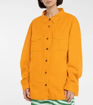 Dries Van Noten Cotton Shirt Jacket