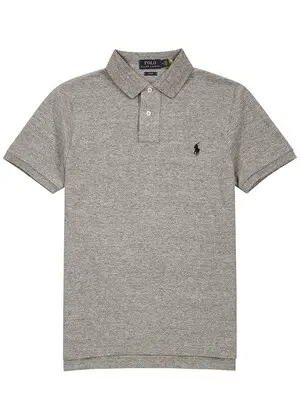 Polo Ralph Lauren Slim Piqué Cotton Polo Shirt