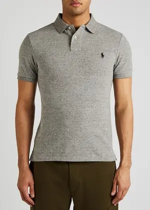 Polo Ralph Lauren Slim Piqué Cotton Polo Shirt
