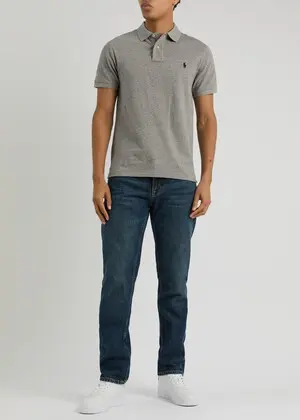 Polo Ralph Lauren Slim Piqué Cotton Polo Shirt