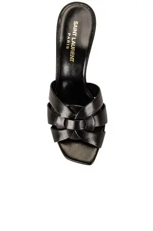 Saint Laurent Tribute Mules - Noir