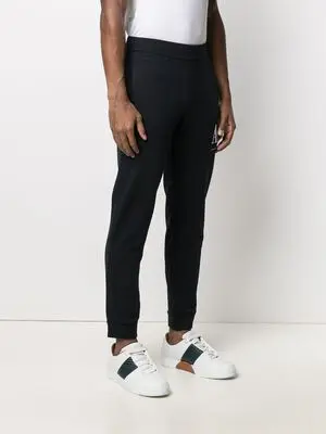 Armani Exchange Logo-embroidered Track Pants - Blue