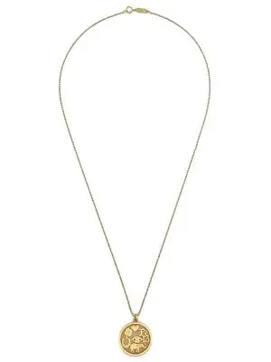 JENNIFER MEYER 18kt Yellow Good Luck Diamond Pendant Necklace - Gold