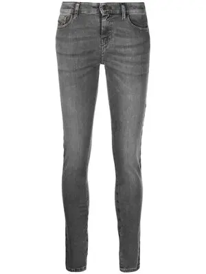 DIESEL® Wash Skinny Jeans - Grey
