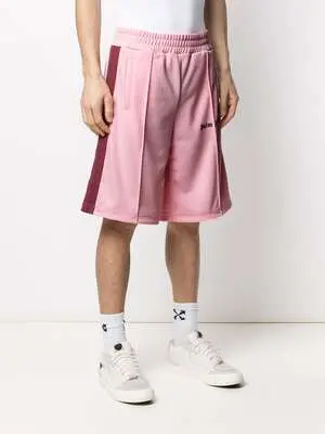 Palm Angels Side-stripe Logo Track Shorts
