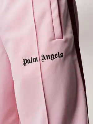 Palm Angels Side-stripe Logo Track Shorts
