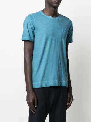 Massimo Alba Distressed Cotton T-shirt