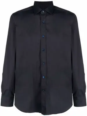BARBA NAPOLI Long-sleeve Shirt - Blue