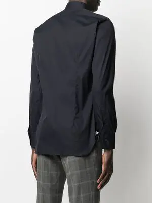 BARBA NAPOLI Long-sleeve Shirt - Blue