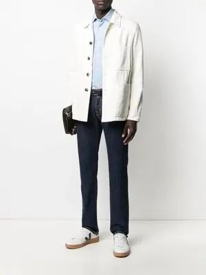 TINTORIA MATTEI 954 Long-sleeve Chambray Shirt