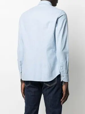 TINTORIA MATTEI 954 Long-sleeve Chambray Shirt