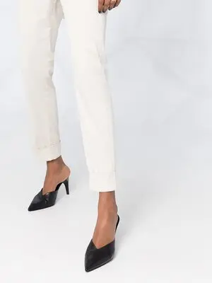 Fabiana Filippi Turn-up Cuff Slim Trousers