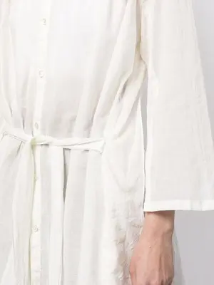 UNDERCOVERISM Belted Pleated Shirt