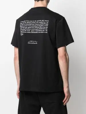 THROWBACK. Photograph-print Crew-neck T-shirt