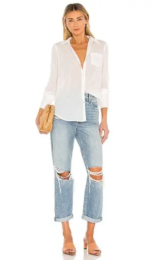 NILI LOTAN Cotton Voile Nl Shirt