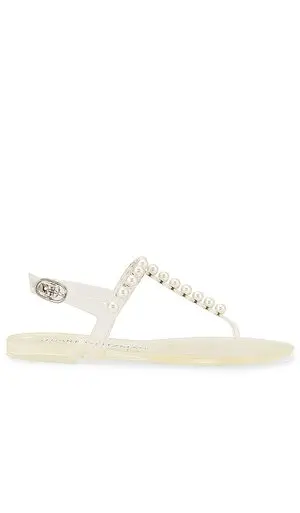 STUART WEITZMAN Goldie Jelly Sandal In White