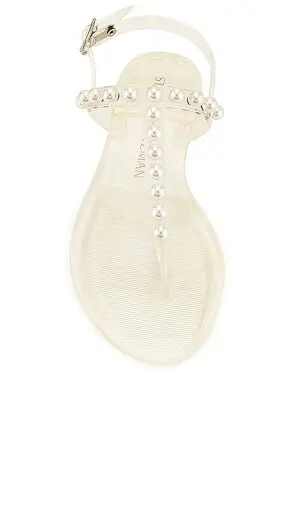 STUART WEITZMAN Goldie Jelly Sandal In White