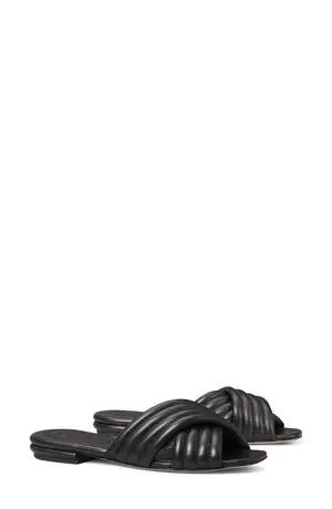 Tory Burch Kira Quilted Slide Sandal