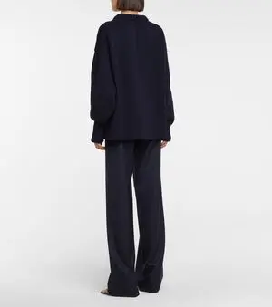 THE ROW Ophelia Wool And Cashmere Sweater - Blue