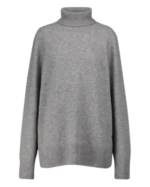 THE ROW Stepny Turtleneck Sweater - Grey