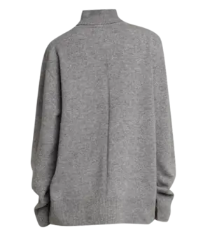 THE ROW Stepny Turtleneck Sweater - Grey