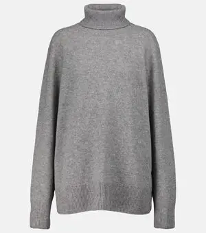 THE ROW Stepny Turtleneck Sweater - Grey