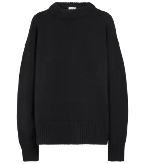 THE ROW Ophelia Wool And Cashmere Sweater - Black