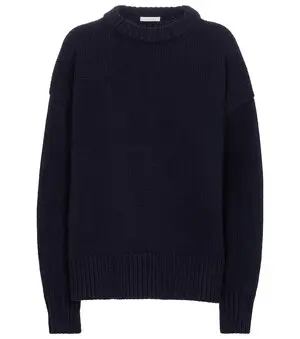 THE ROW Ophelia Wool And Cashmere Sweater - Blue