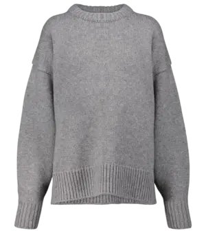 THE ROW Ophelia Wool And Cashmere Sweater - Grey