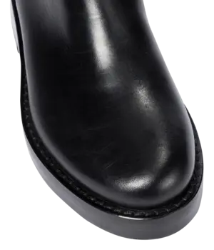 ANN DEMEULEMEESTER Leather Riding Boots