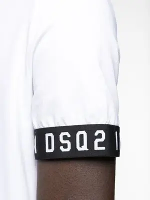 Dsquared2 Logo-trim T-shirt