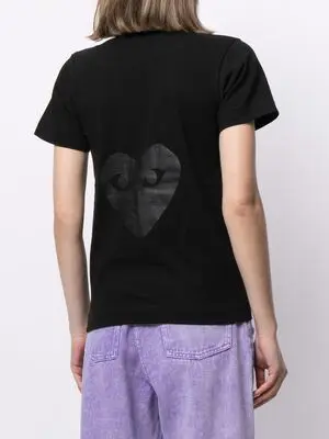 Play Comme Des Garcon Heart Print T-shirt