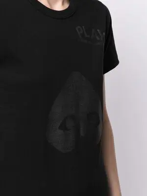 Play Comme Des Garcon Heart Print T-shirt