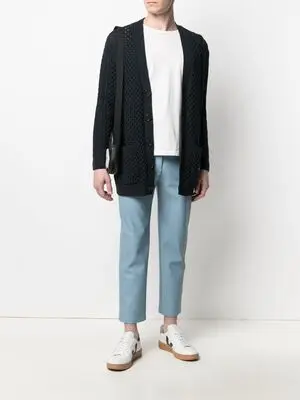 Stella McCartney Faux-leather Straight-leg Trousers