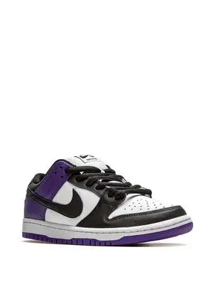 Nike Sb Dunk Low Court Sneakers - Purple