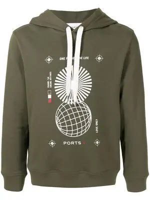 Ports V Cuffed Sweatshirts Hoodies For Women