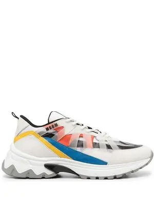 Msgm Round Toe Sneakers For Men