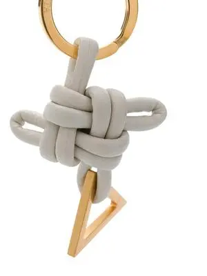 Bottega Veneta Knotted Cord Keyring