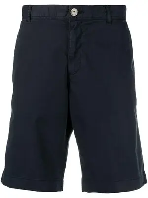Woolrich Knee-length Cotton Chino Shorts - Blue
