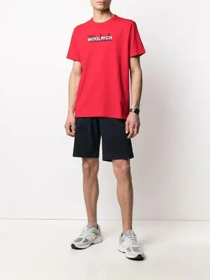 Woolrich Knee-length Cotton Chino Shorts - Blue