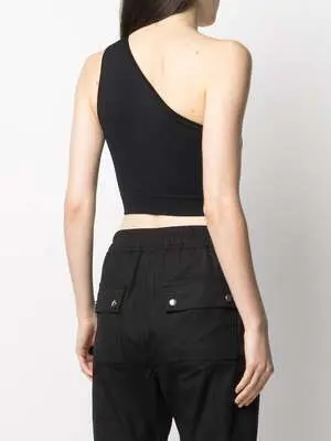 Rick Owens One-shouder Cropped Top