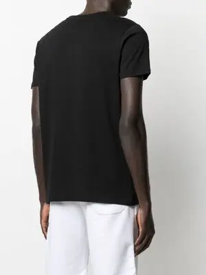 Alpha Industries Metallic Logo Print Cotton T-shirt