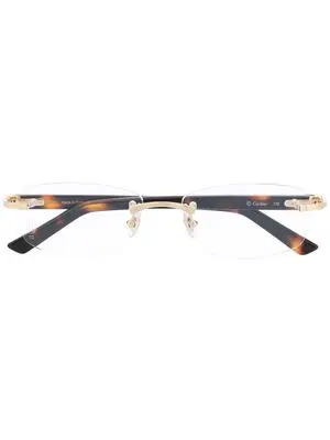 Cartier Decor Rimless Eyeglasses