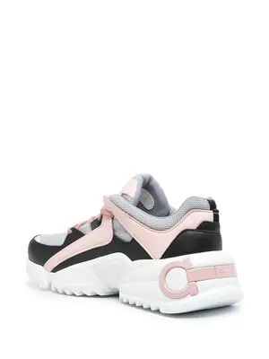 FERRAGAMO Panelled Low-top Sneakers