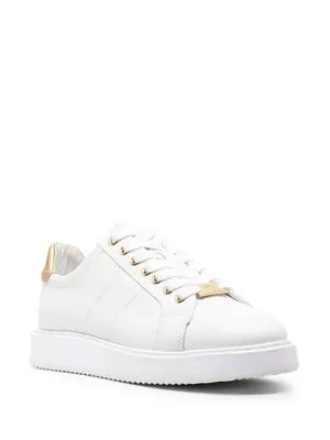 Ralph Lauren Metallic-panel Sneakers