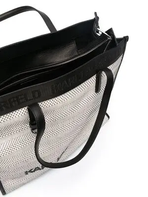 Karl Lagerfeld K/skuare Leather Tote