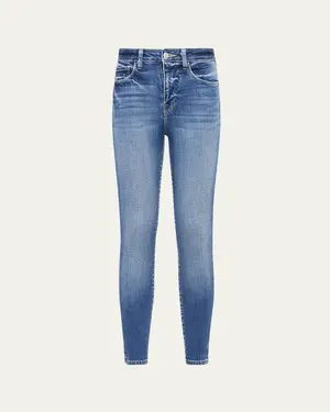 L'AGENCE Margot High-rise Skinny Jeans - Cambridge
